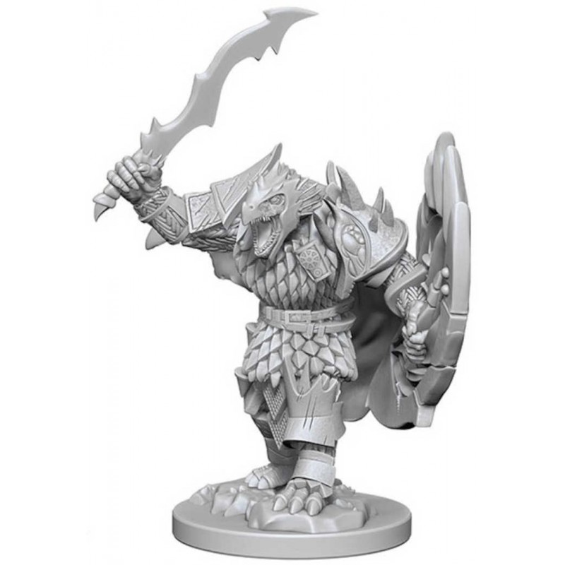 Dragonide Guerriero Maschio - Miniature D&D Wizkids