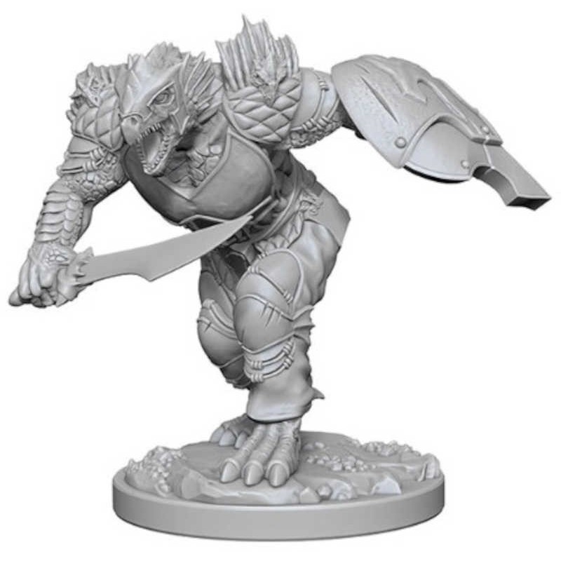 Dragonide Guerriero Maschio - Miniature D&D Wizkids