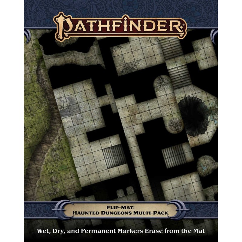 Pathfinder Flip-Mat Multi Pack: Dungeons Infestati (Set 4 Mappe)