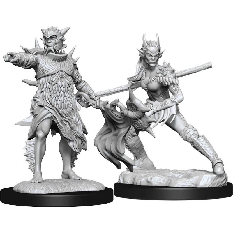 Comandante Coralhelm e Halimar Wavewatch - Miniature Wizkids - Magic ...